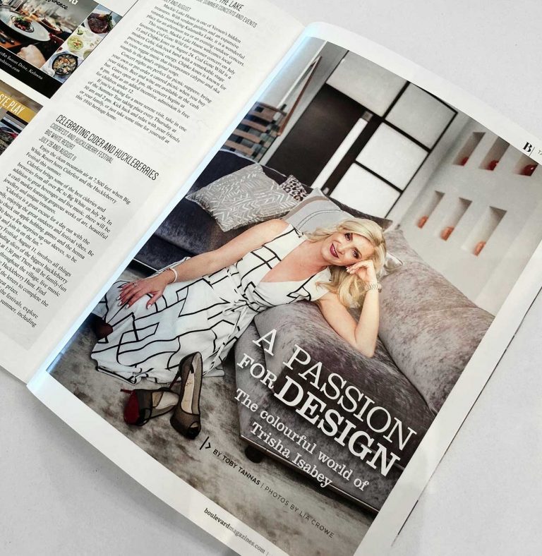 Boulevard Magazine - a Passion for Design - Isabey Interiors